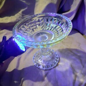 Other | Vintage Cambridge Glass Pedistal Compote Mid Century | Poshmark